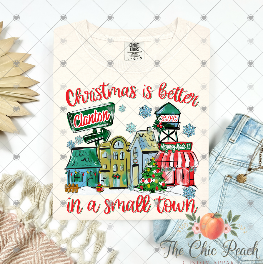 Maymay Made it- Christmas in a small town – Peach Place/The Chic Peach