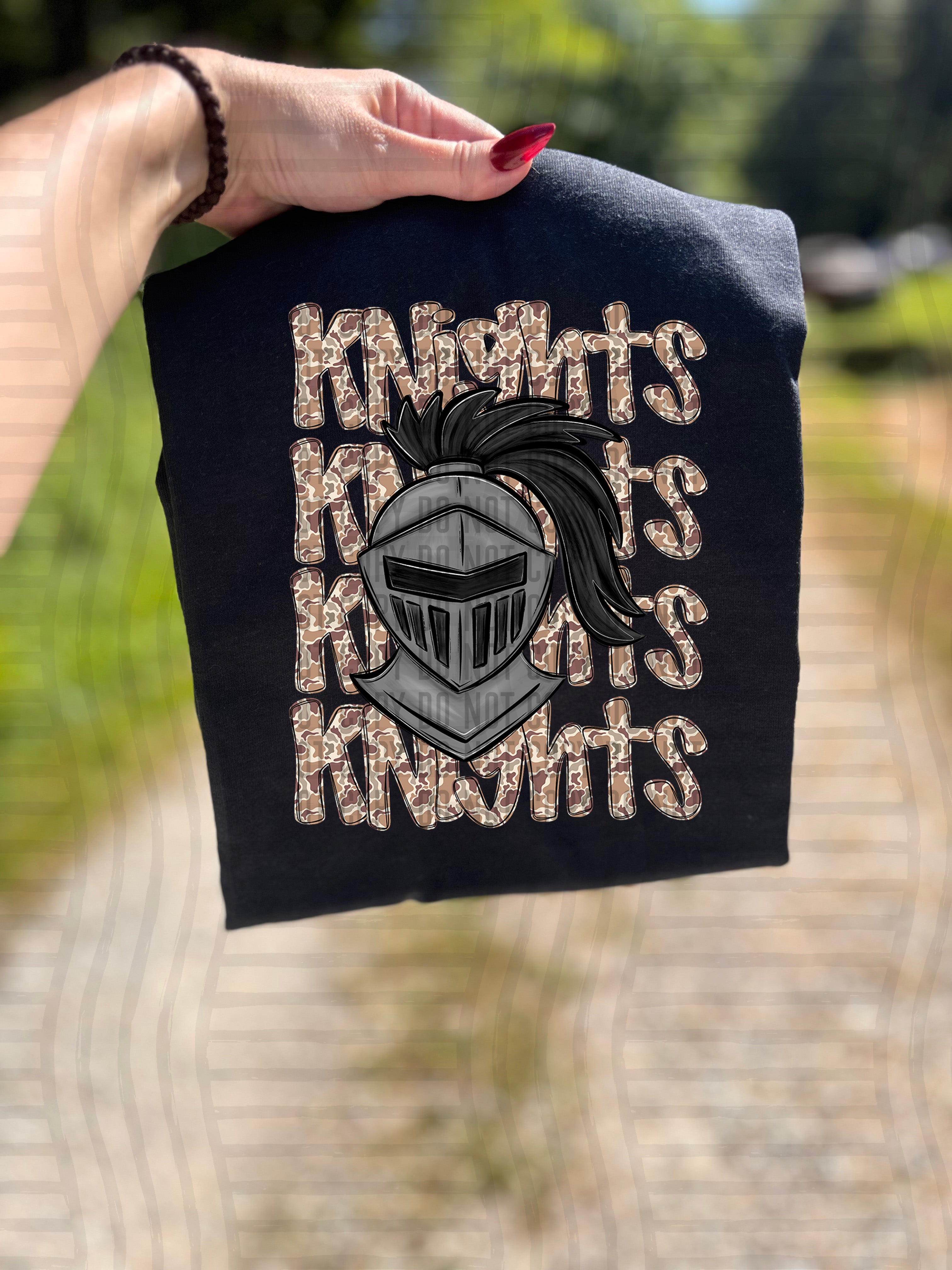 Knights Camo – Peach Place/The Chic Peach