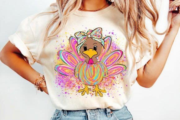 Splatter Turkey Girl Version – Peach Place/The Chic Peach